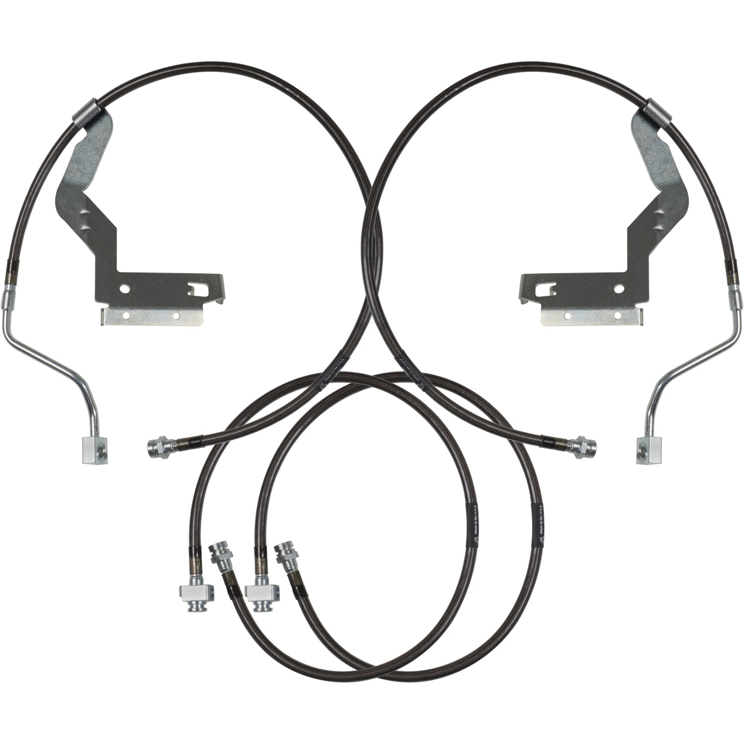 Ford Stainless Braided Brake Lines – JJ Performance